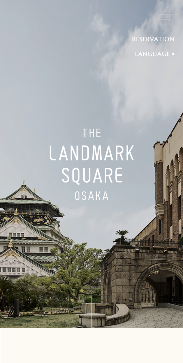 THE LANDMARK SQUARE OSAKA様 | ブランドサイト制作 / サイトコンサルティング / 保守運用 | クリエイティブ実績 ...